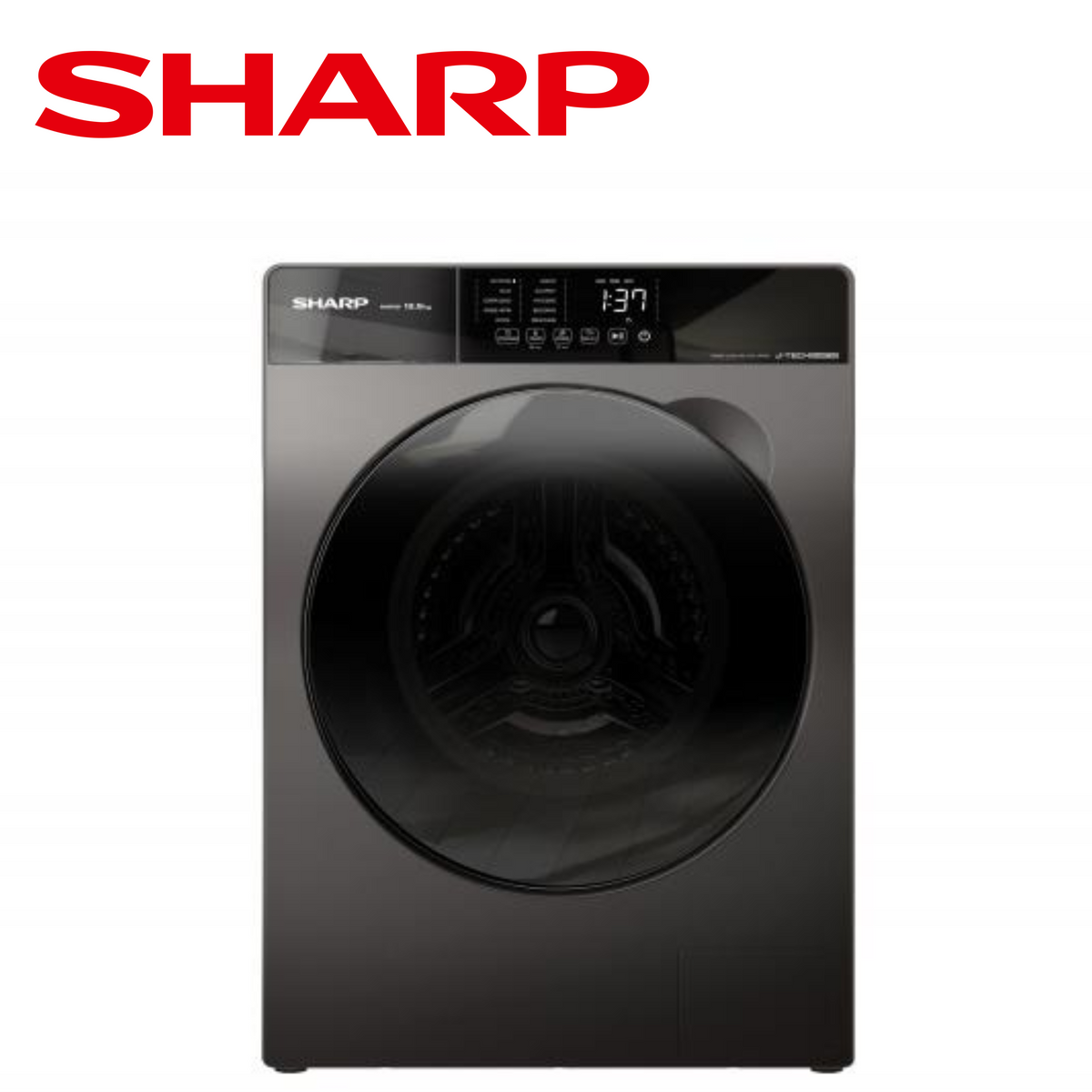 Sharp 12.5KG Front-Load Washing Machine | ES-FW125SG – ACE x Compaqs IT ...