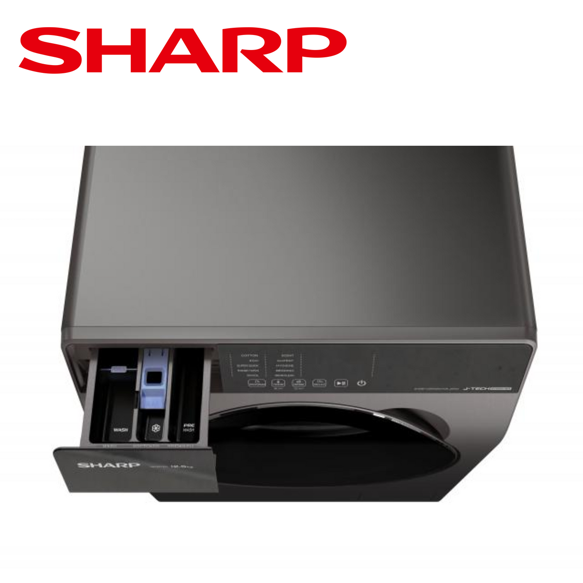 Sharp 12.5KG Front-Load Washing Machine | ES-FW125SG – ACE x Compaqs IT ...
